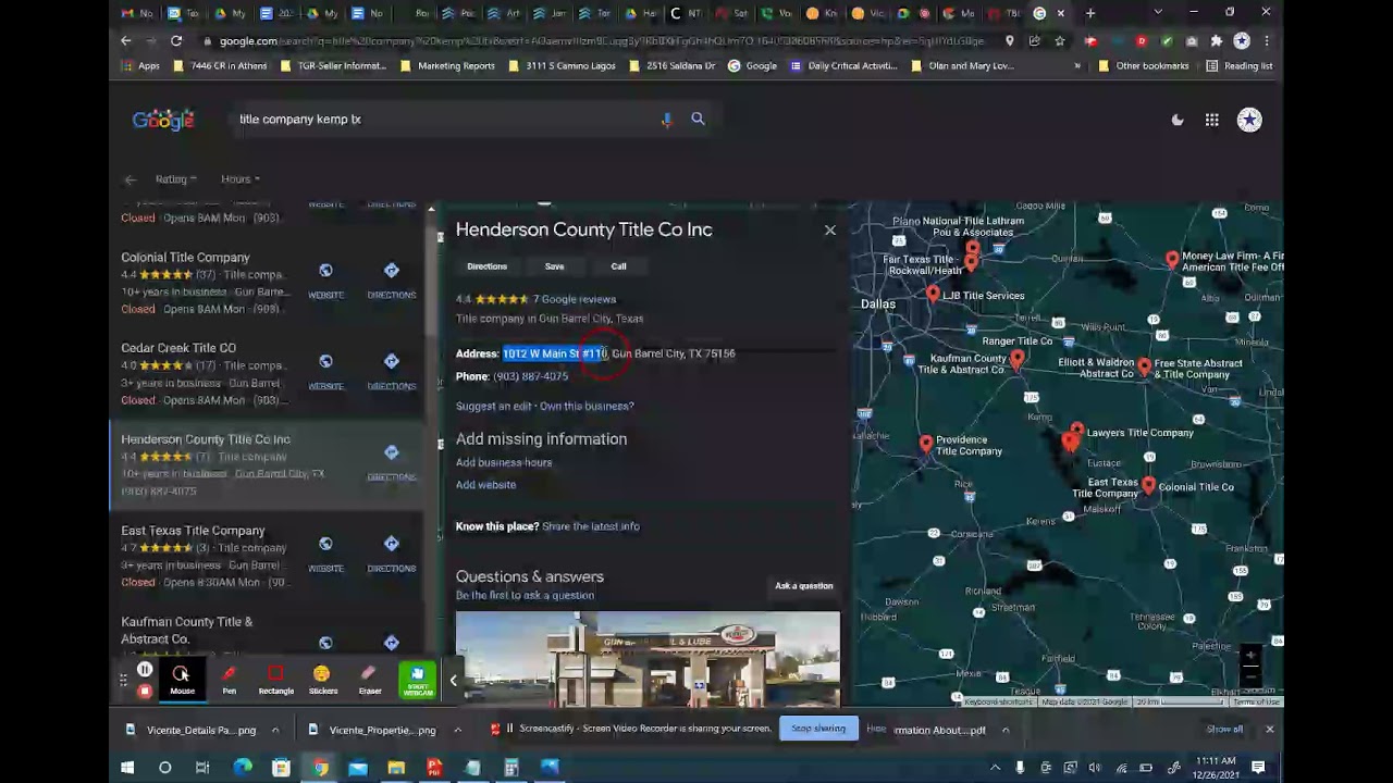 How to Create an Unimproved Property Contract from NTREIS MLS: Dec 26 ...
