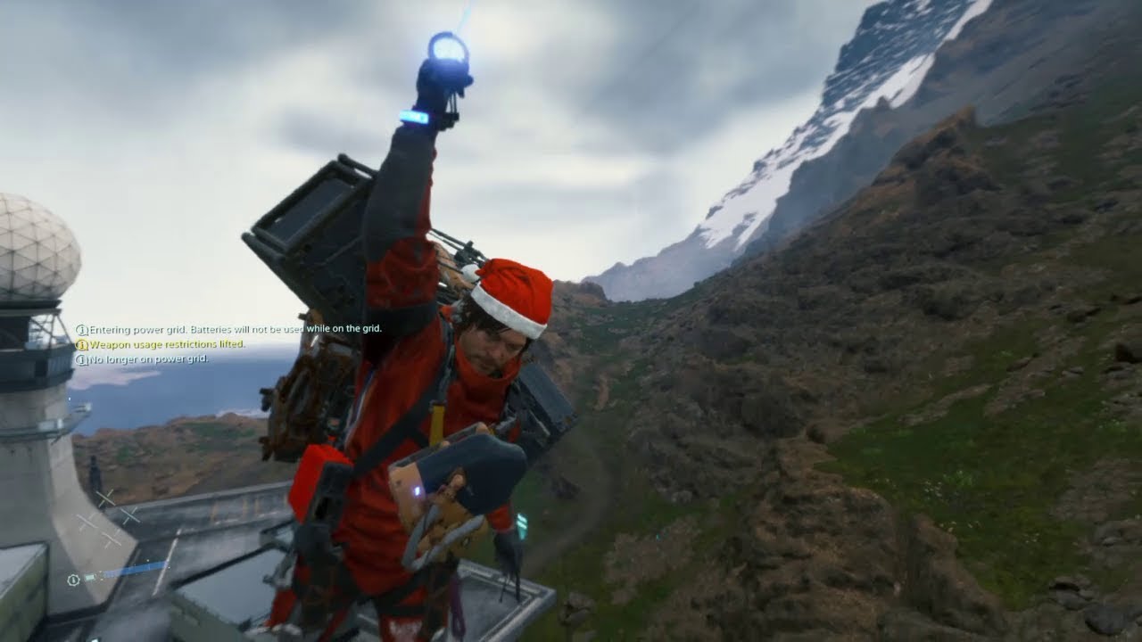 Death Stranding: Zipline up to First Prepper location - YouTube