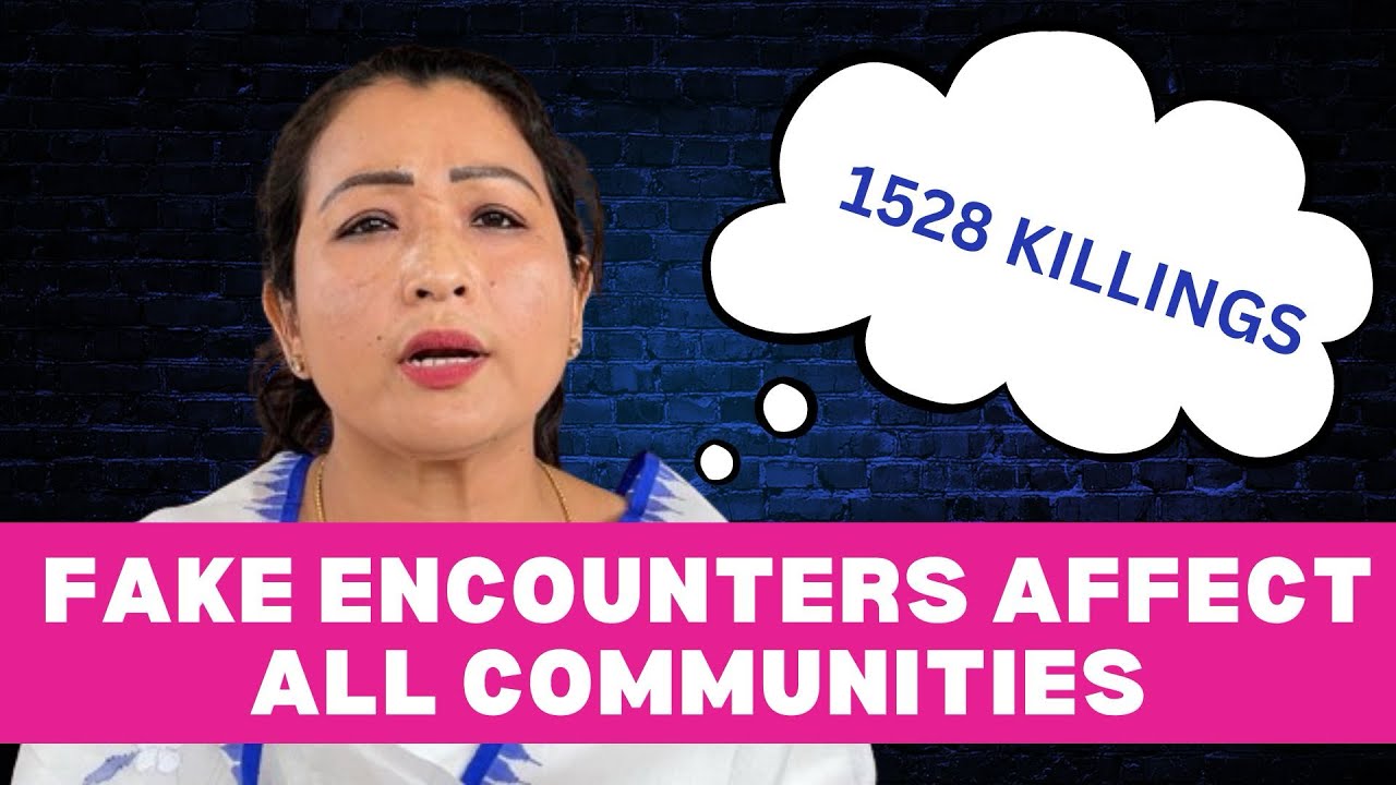 Fake Encounters Threaten All Communities, EEVFAM President Warns - YouTube
