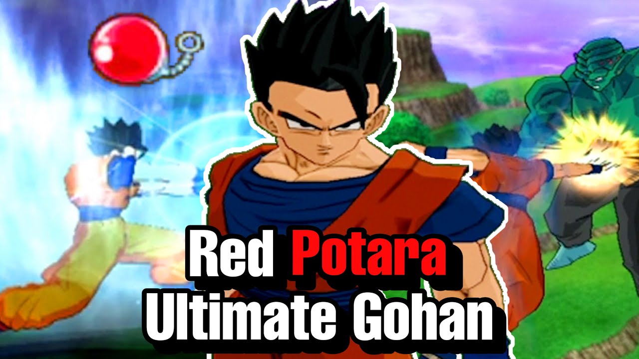 Red Potara Ultimate Gohan Hits Like A TRUCK! Budokai Tenkaichi 3 - YouTube