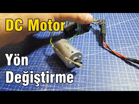 DC Motorlarda Butonla Sağ-Sol Yön Değiştirme (Limit Switch Kullanımı)