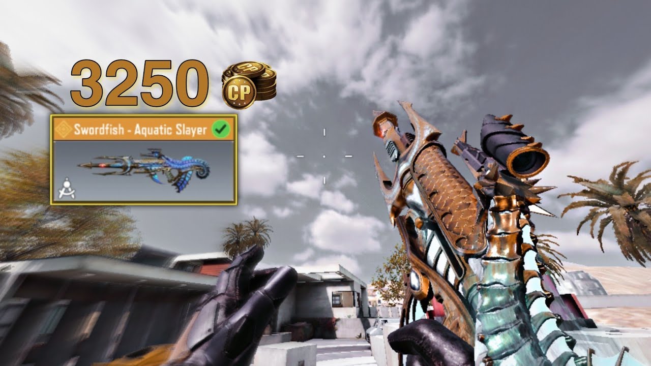 I finally BOUGHT THE BEST SWORDFISH LEGNEDARY in COD MOBILE.. | Aquatic ...