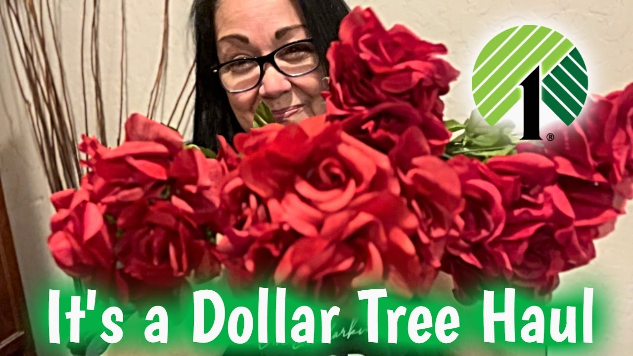 ROSES 🌹 HEARTS ️ CARDS 🎴 DOLLAR TREE HAUL - YouTube