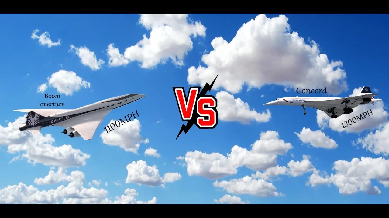 Boom overture and Concord so which is better? (First 48 second's is ...