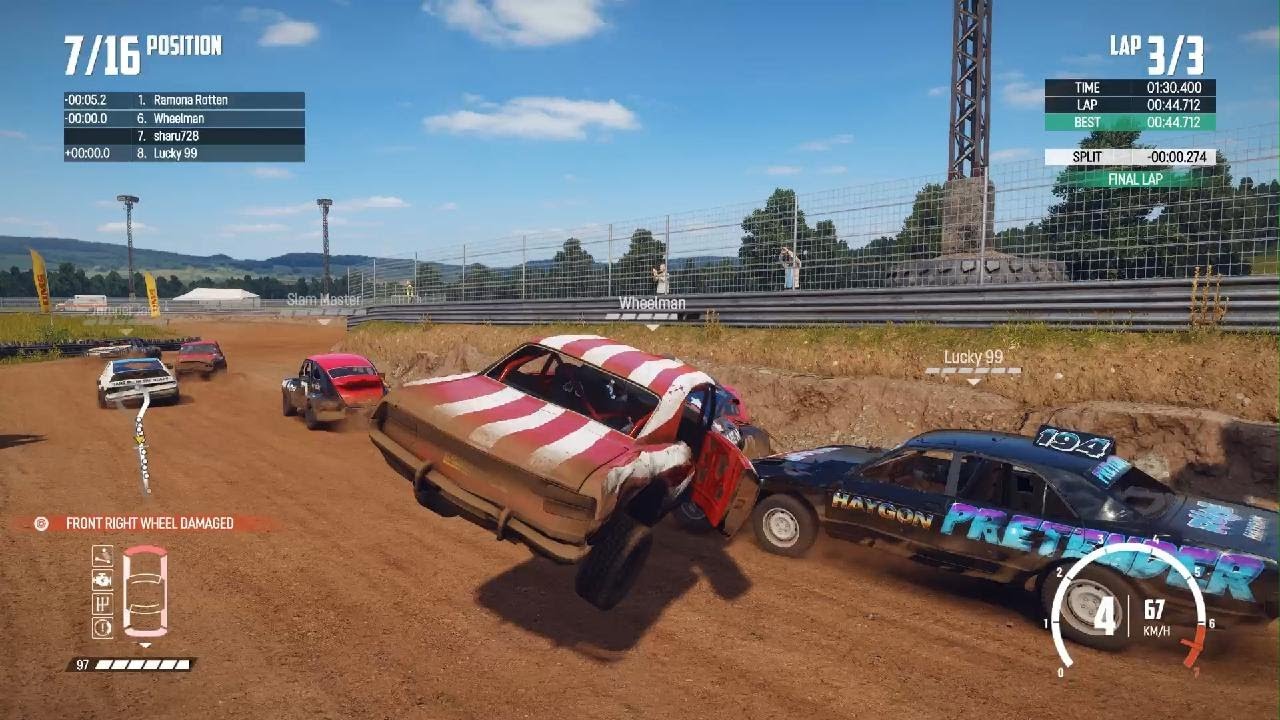 Wreckfest PS5 Gameplay 60fps - YouTube
