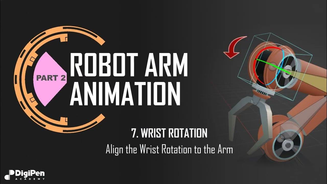 The Robotic Arm Part 2.7 - Wrist Rotate - YouTube