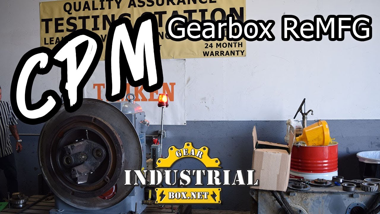 CPM gearbox reMFG - YouTube