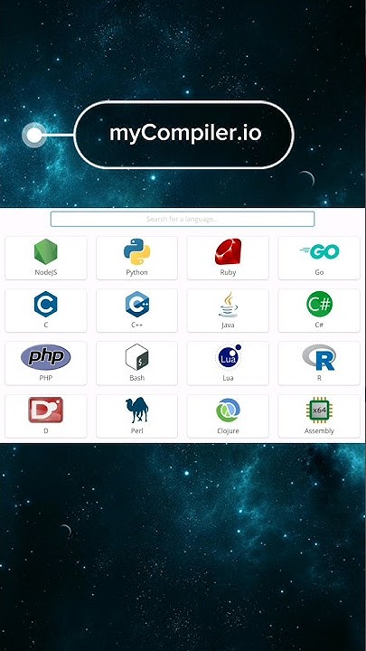 IDE online para programar en casi 30 lenguajes (myCompiler.io) - YouTube
