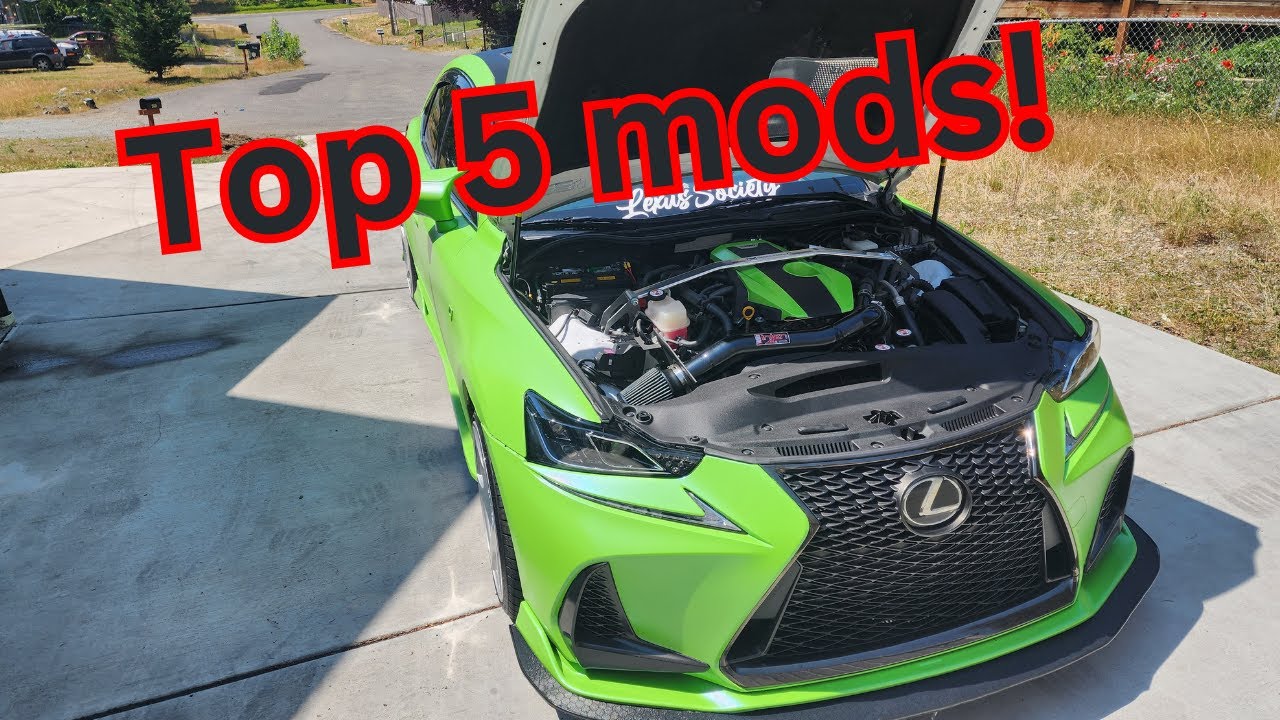 Top 5 Performance Mods to do to your Lexus IS! - YouTube