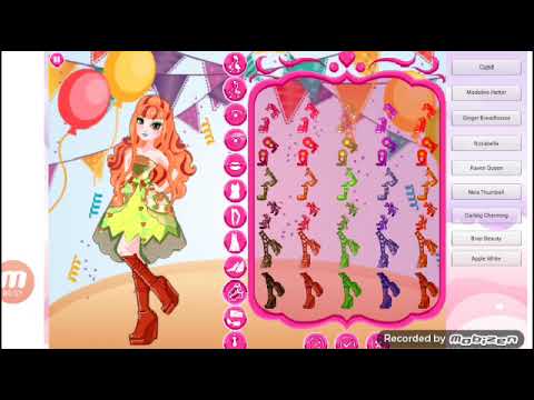 cupid dress up ever after high