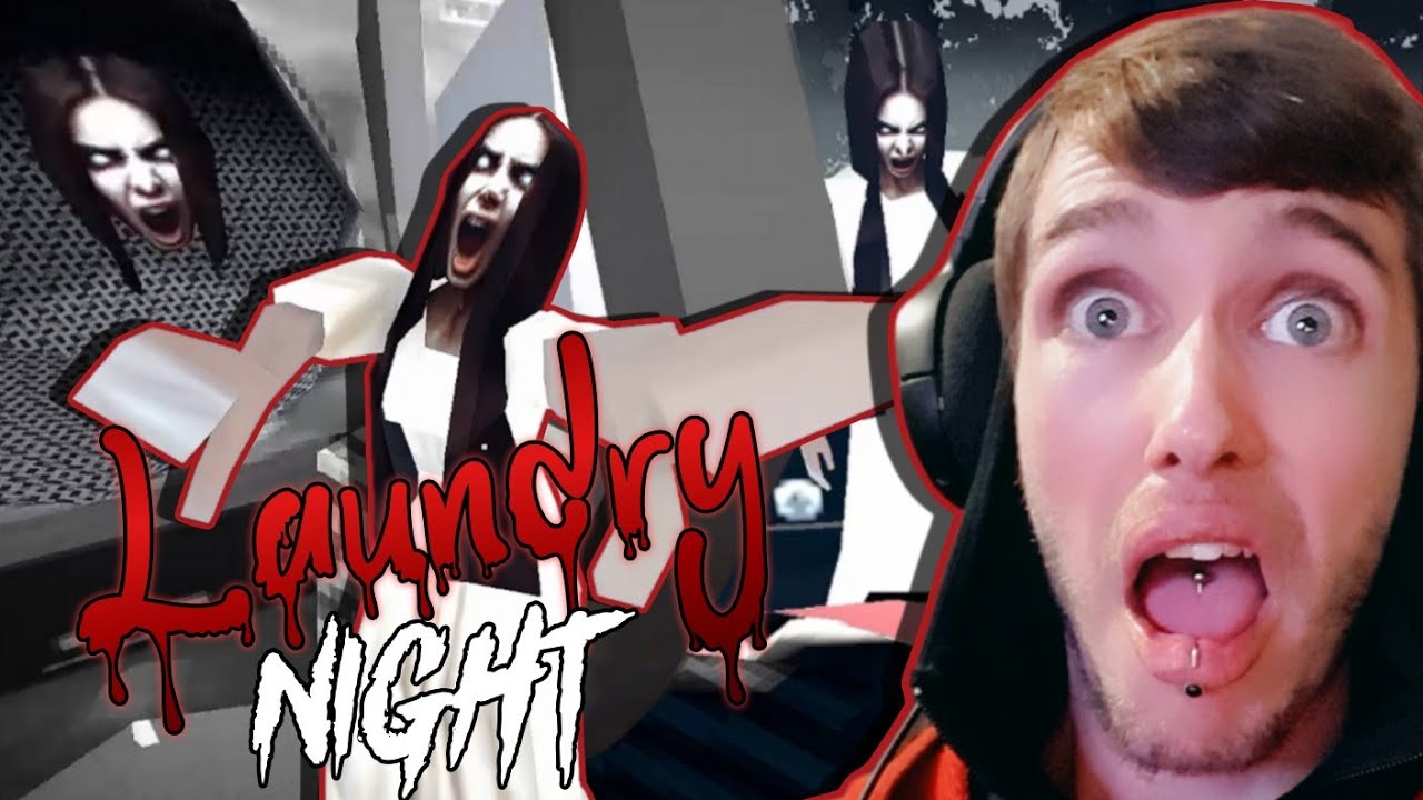Doing My Washing... What Could Be Scary?? | Laundry Night - YouTube