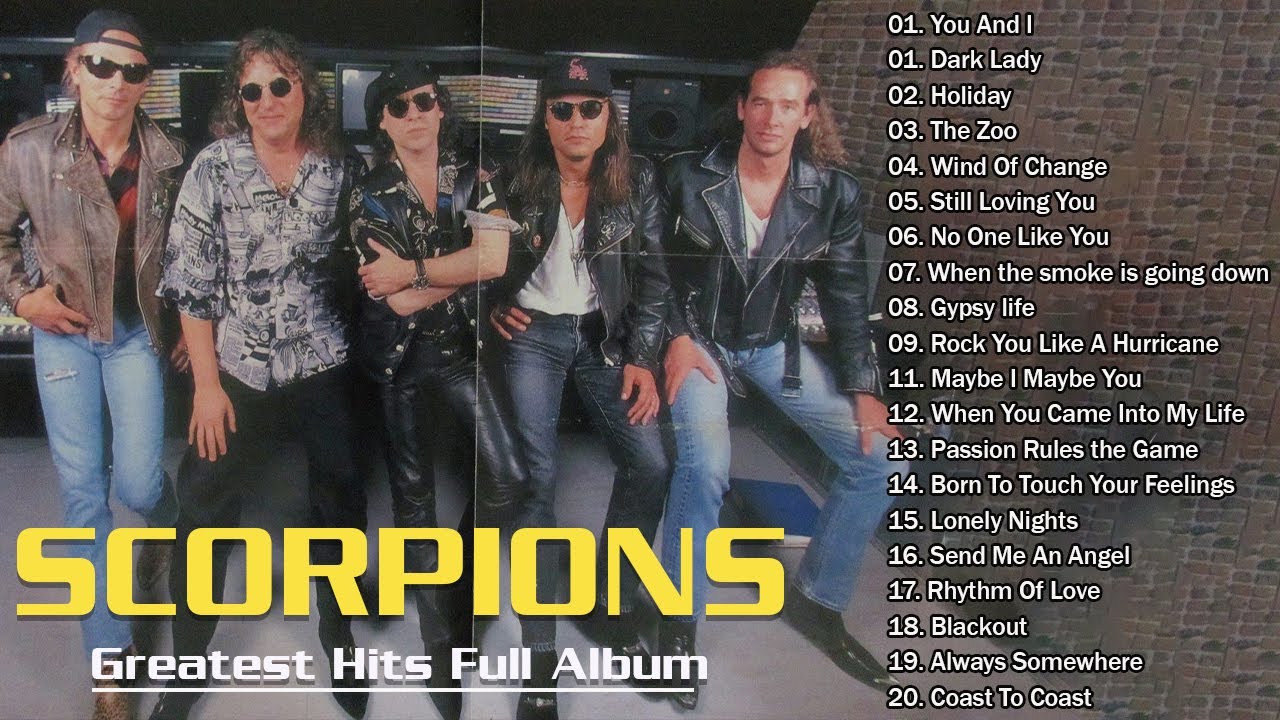 Scorpions Gold Greatest Hits Album | Best of Scorpions | Scorpions ...