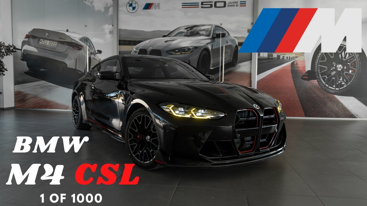 BMW M4 CSL Sapphire Black (550hp) - Sound, Exterior & Interior Look ...