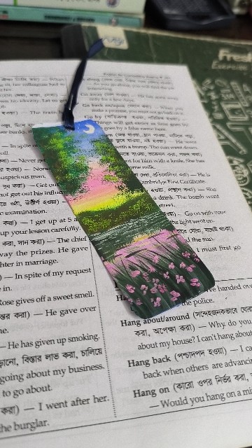 most beautiful bookmark #]bookmark #art #artscraft #painting - YouTube