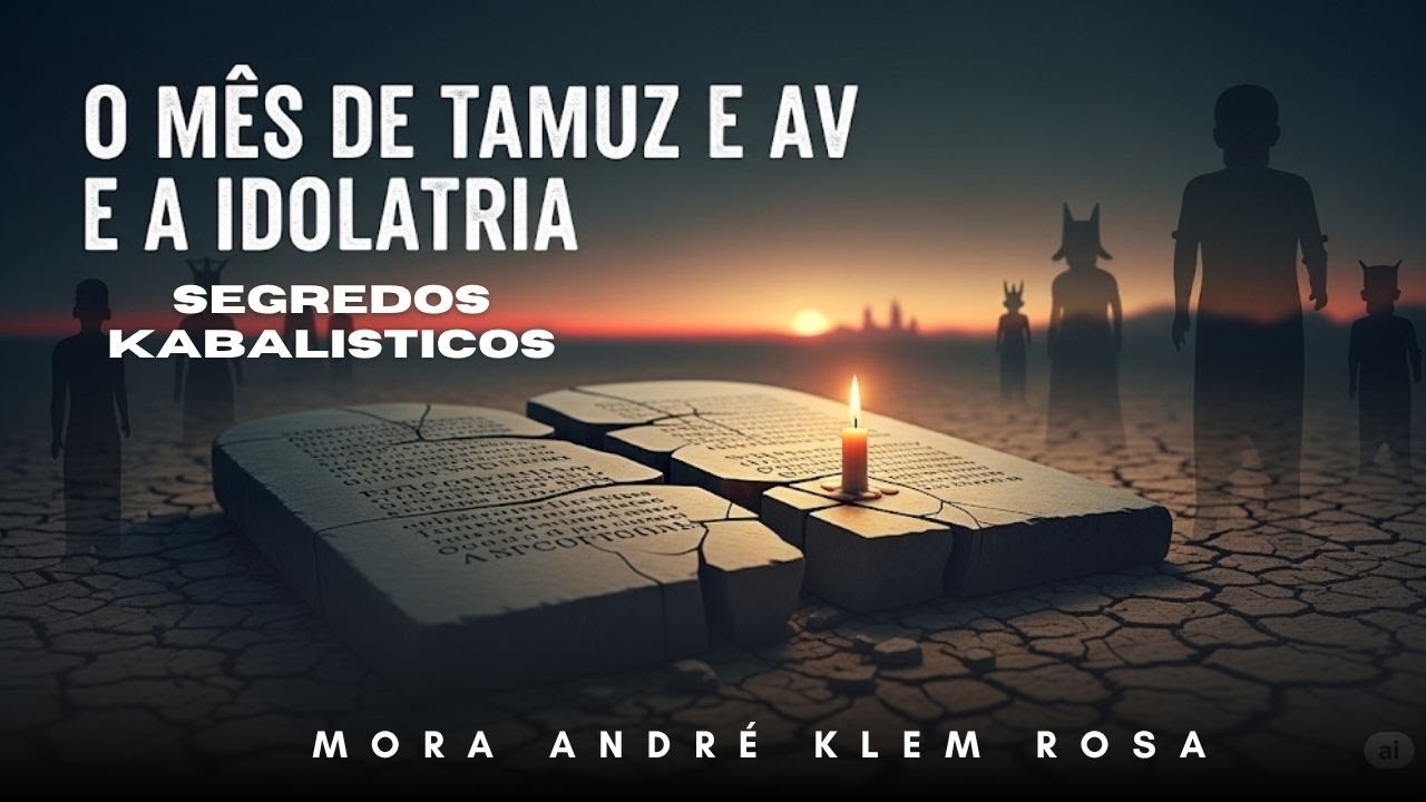 O Mês de Tamuz e Av e a Idolatria - YouTube