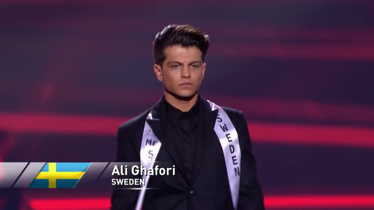 Mister Supranational Sweden 2016 🇸🇪 Ali Ghafori Top 20 Fashion Show ...