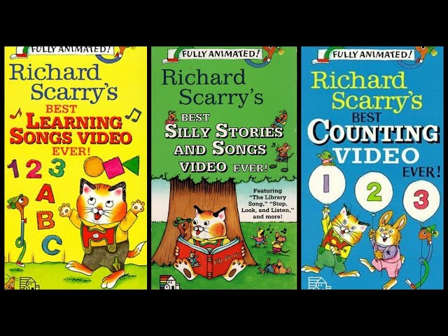Richard Scarry Abc Vhs