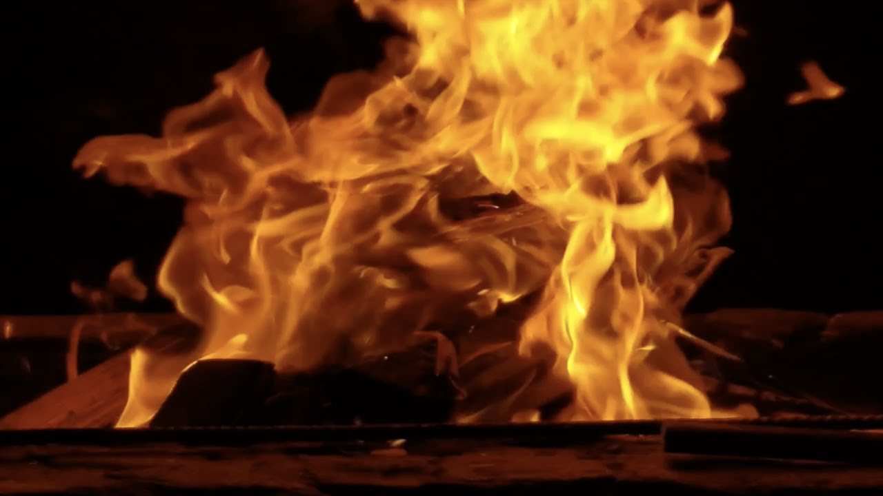 10 Hours Calming FIREPLACE ambience video crackling wood - YouTube