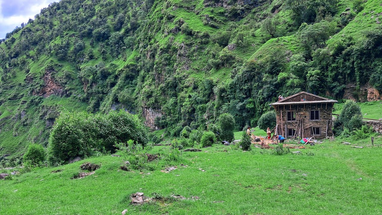 How People Live In a Village ||Nepali Village Lifestyle ||Karnali ...