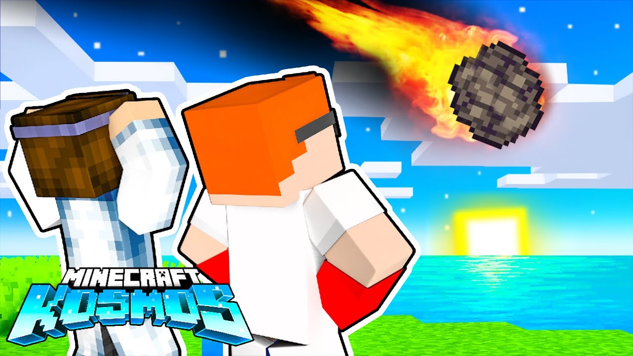 WIELKI METEORYT w Minecraft! - Minecraft KOSMOS - YouTube
