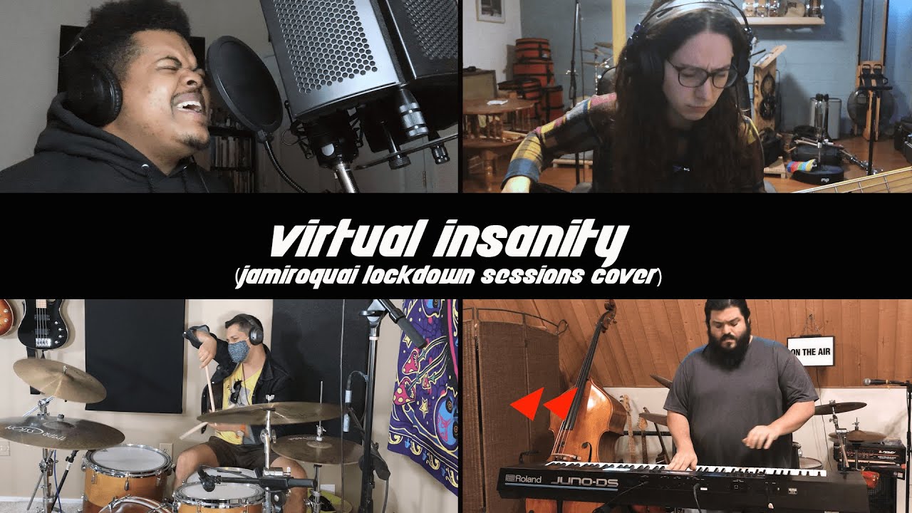 The Lockdown Sessions | Virtual Insanity | Jamiroquai Cover | CrossoverTV - YouTube