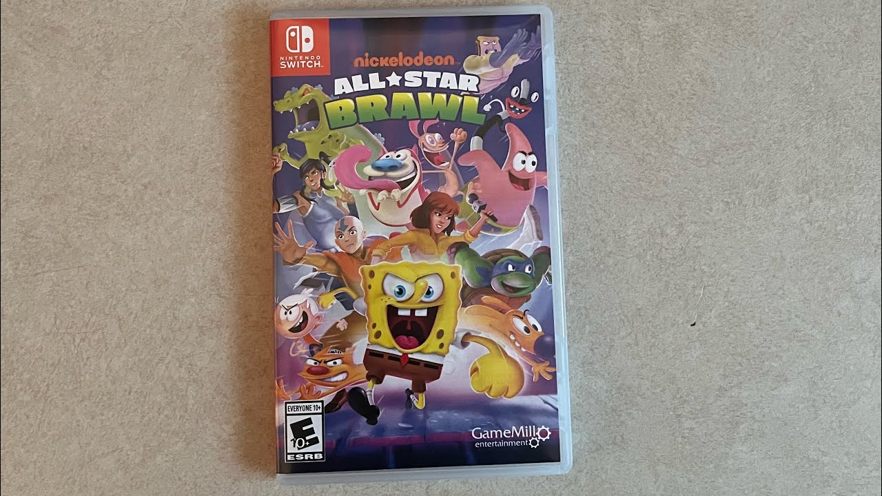 Unboxing Nickelodeon All Star Brawl - Nintendo Switch - YouTube