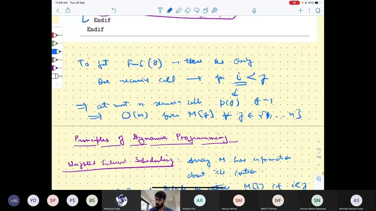 Algorithms, Lecture 20: Dynamic Programming II: Segmented Least Squares - YouTube