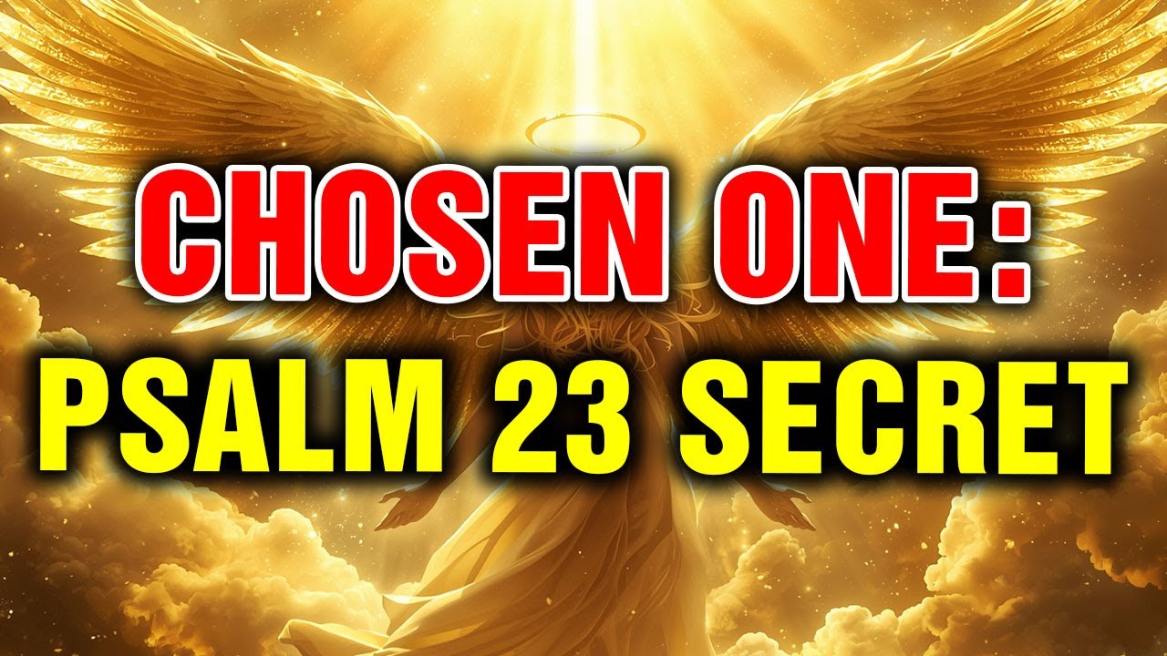 Chosen One| The Hidden Secret of Psalm 23 That Can Change Your Life ...