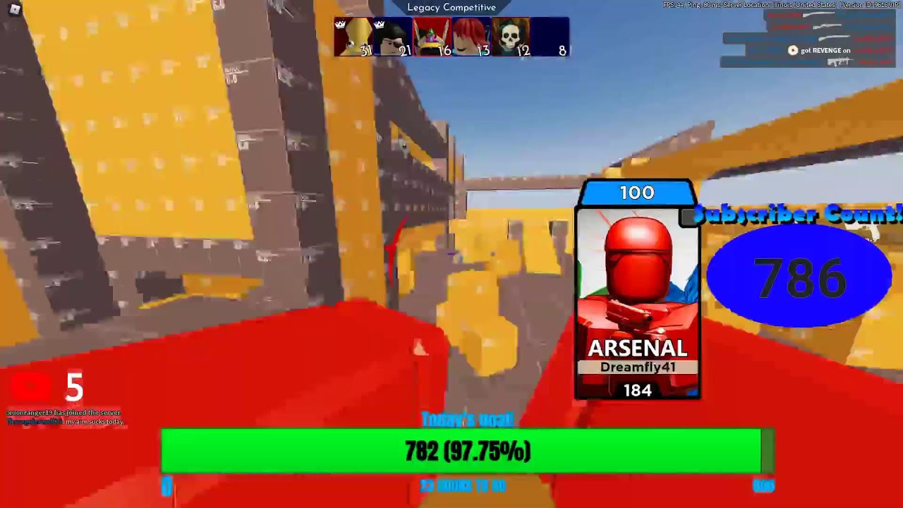 Arsenal VIP Server in DESCRIPTION!! VIP SERVER LINK (2021) (LIVE) - YouTube