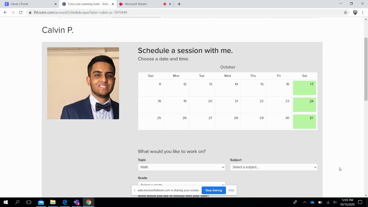 How to use Tutor.com - Free Tutoring! - YouTube