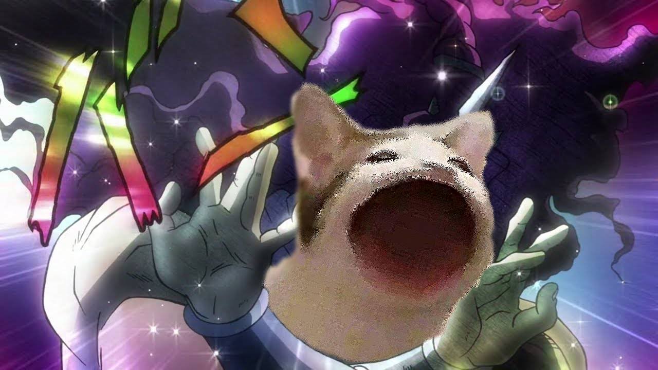 Pop cat in JoJo's Bizarre Adventures - YouTube
