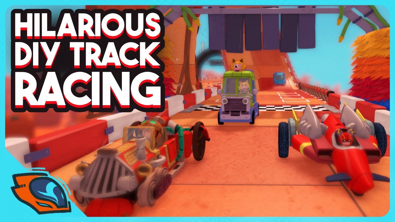 Hilarious DIY Track Racing! - Make Way with @stumpt [Sponsored] - YouTube