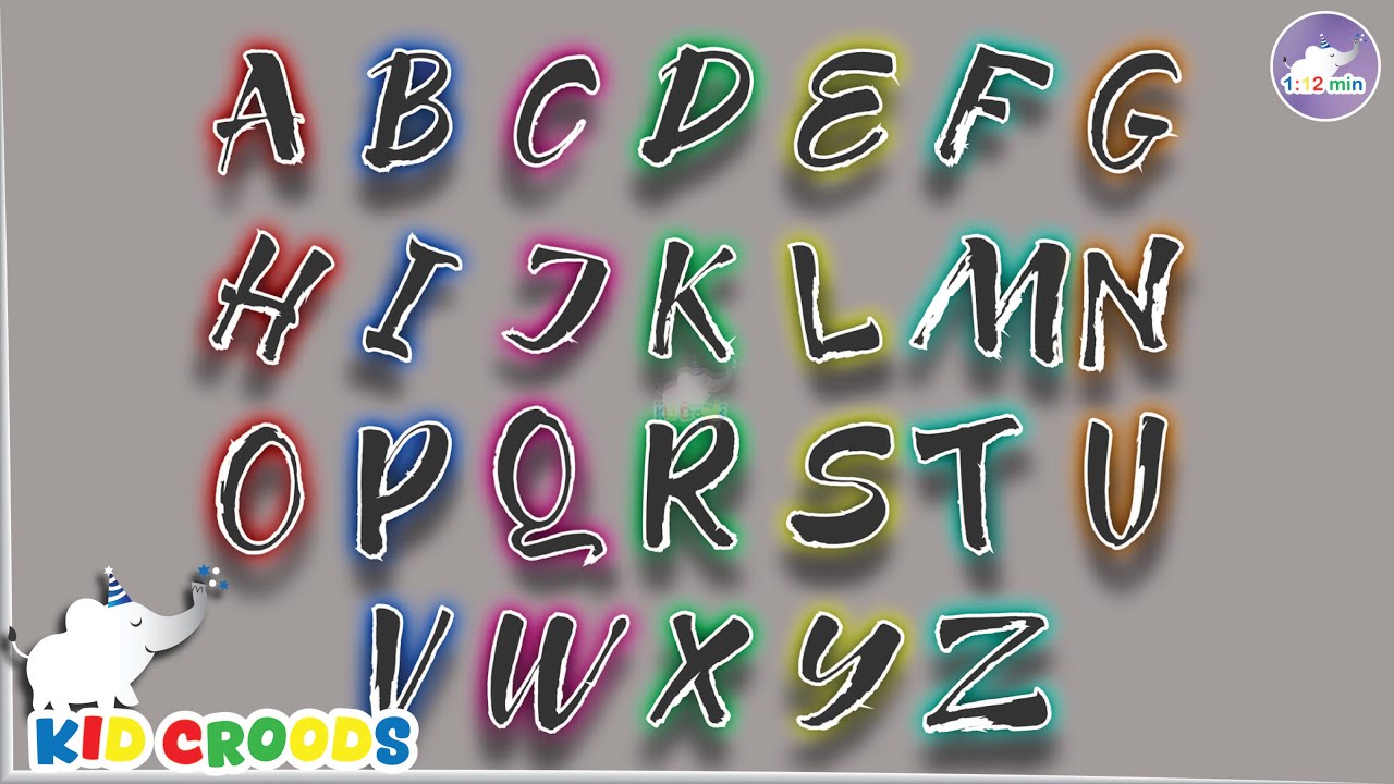 ABC Song | Alphabet for Kids | The Alphabet Song Nursery Rhymes For ...