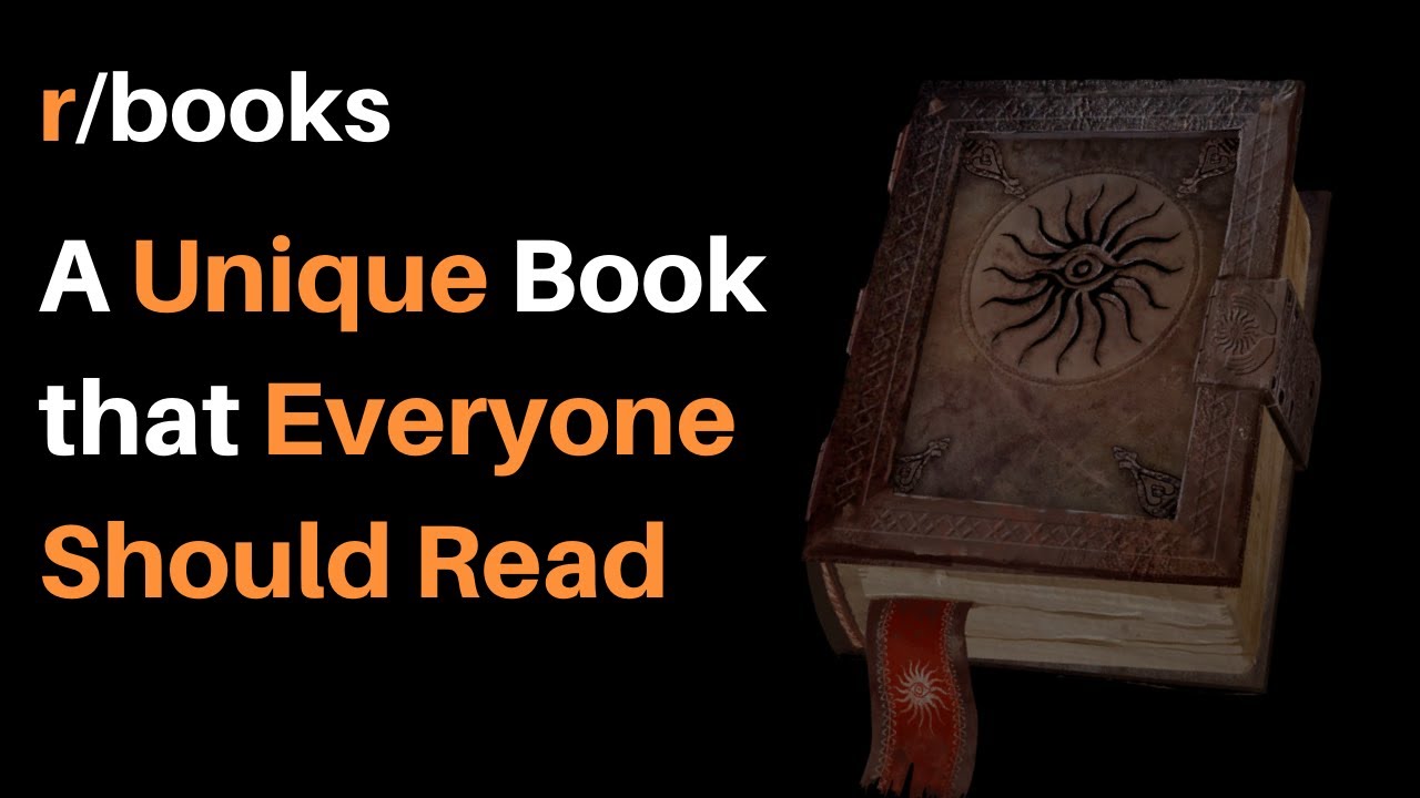 A Unique Book that Everyone Should Read - r books - YouTube