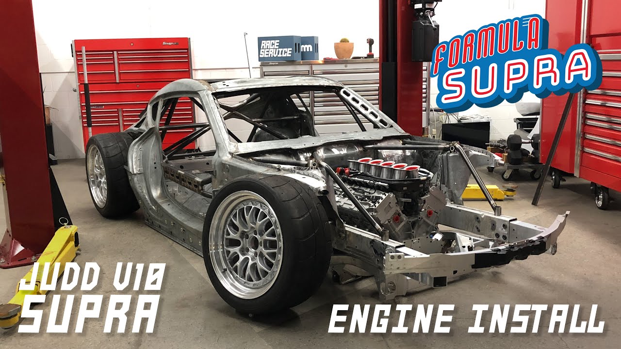 Formula Supra JuddV10 and Sequential Trans Install. - YouTube