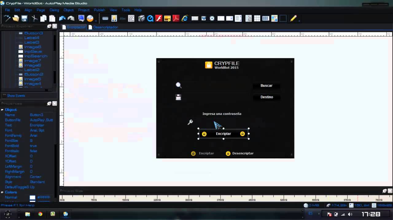 Como crear un crypter de archivos en Autoplay Media Studio (2015) - YouTube