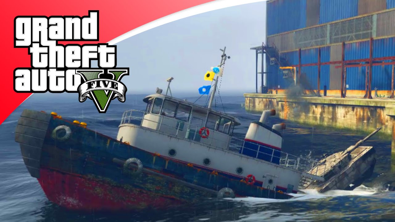 GTA V Freeroam - TANK OP EEN BOOT PLAATSEN! (GTA 5 Online) - YouTube