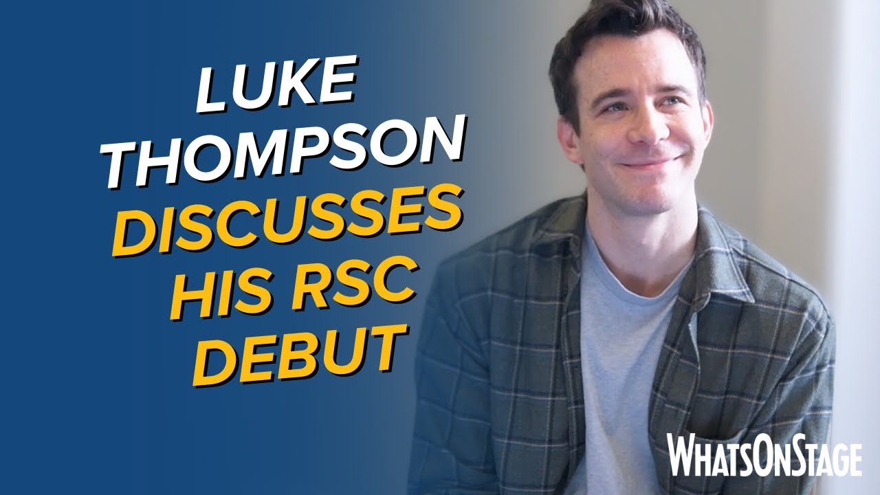 Luke Thompson at the RSC | Love's Labour's Lost in rehearsals - YouTube