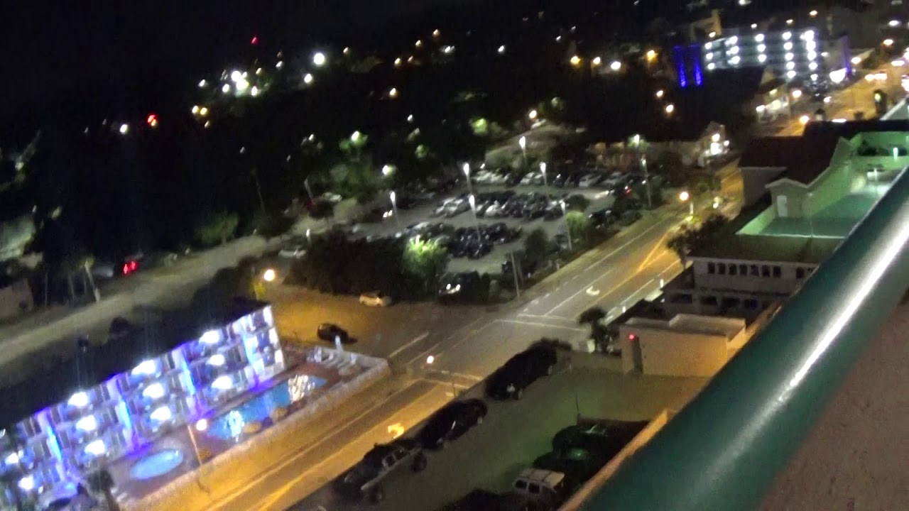 Myrtle Beach, South Carolina at Night 8-26-18 - YouTube