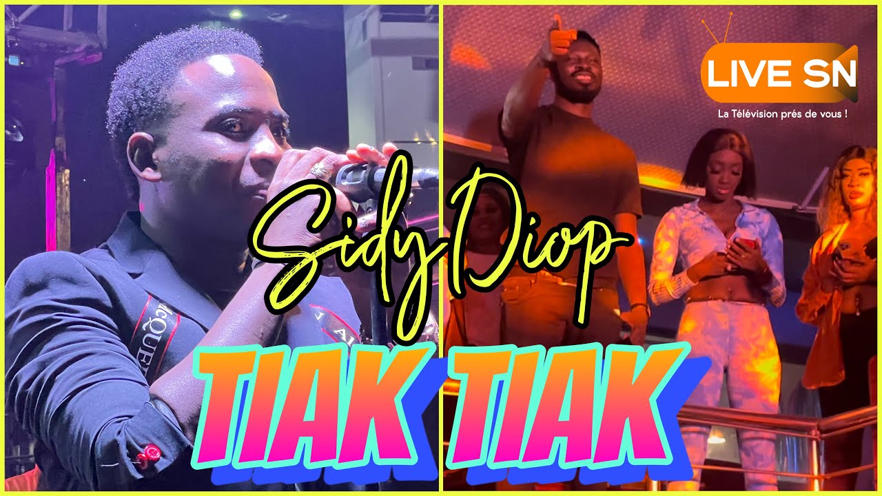 SIDY DIOP - TIAK TIAK | Live Five Up (26-11-22) - YouTube