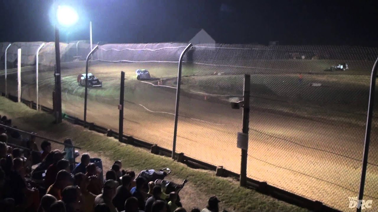 35 Raceway Park | 9.6.15 | Modifieds | Heat 1 - YouTube