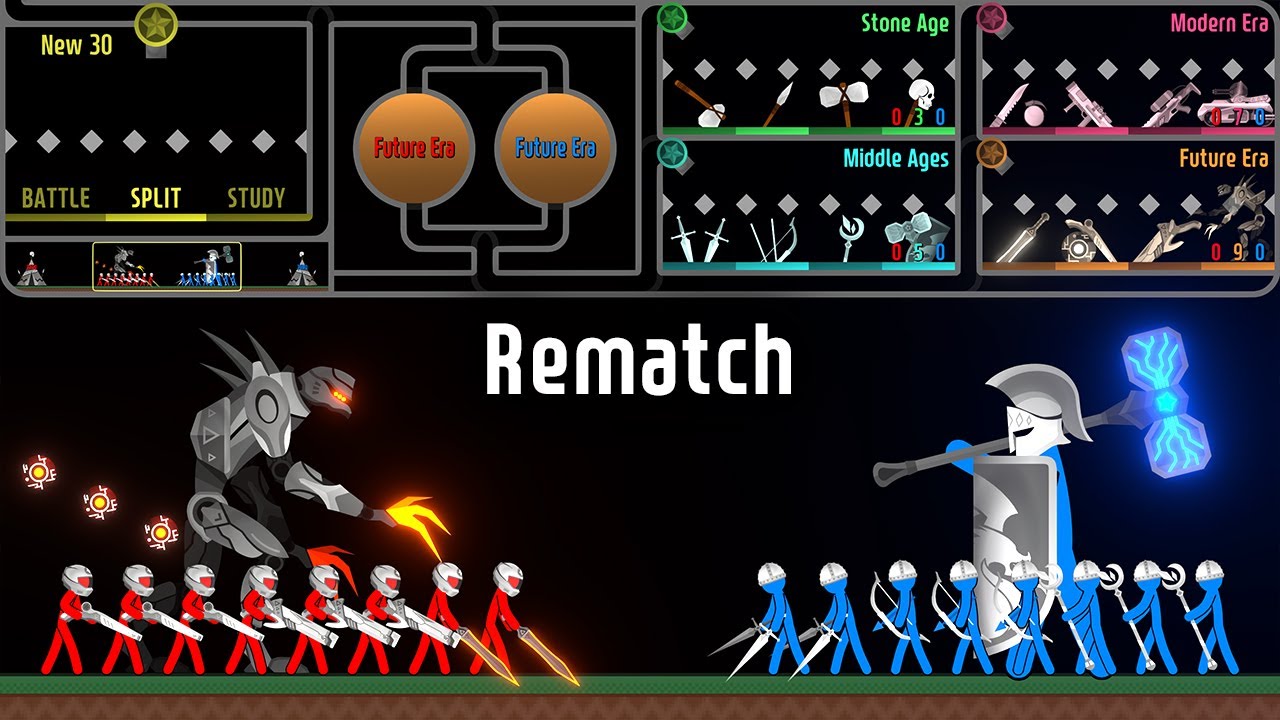 War of The Ages (Rematch) - Stickman & Ragdoll Fight - YouTube