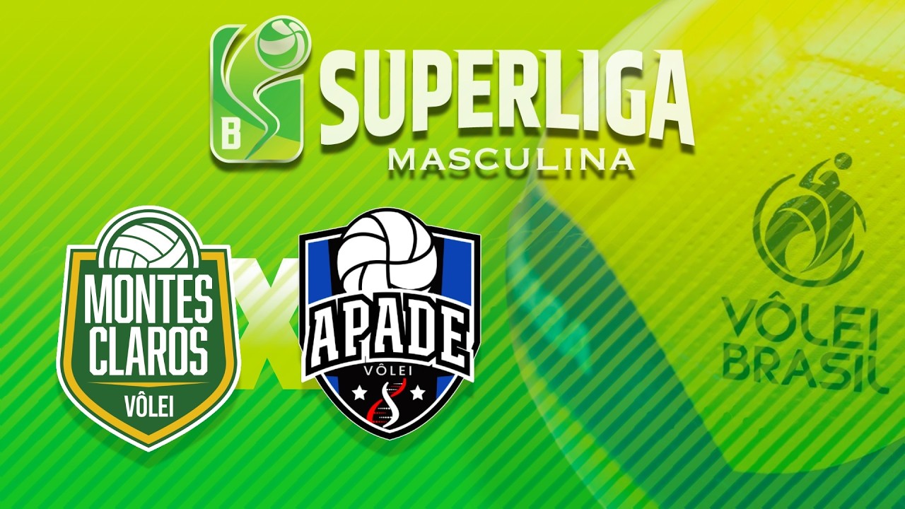 SUPERLIGA MASCULINA B 2025/26 - MONTES CLAROS VÔLEI x APADE VÔLEI - YouTube