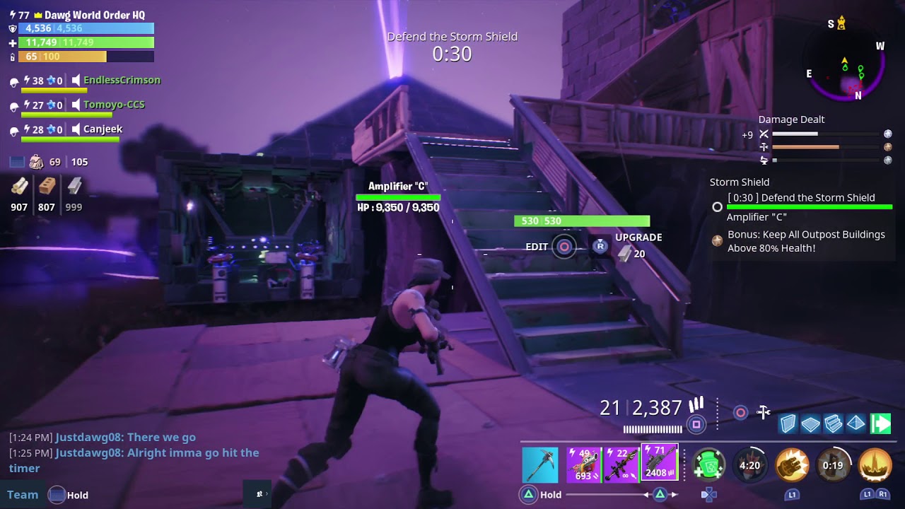 Fortnite - Plankerton Storm Shield Defense 6 - YouTube