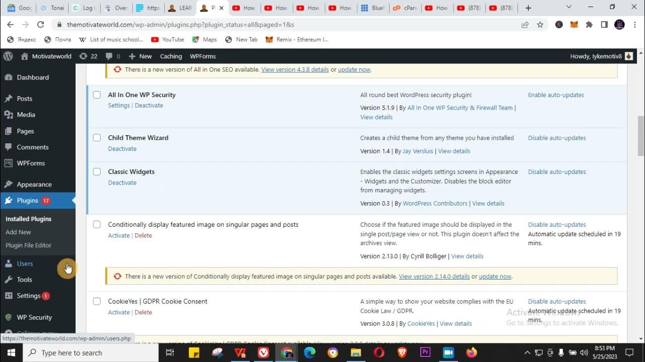 Plugin Installation Failed OR Update failed OR An automated WordPress update has failed to ...