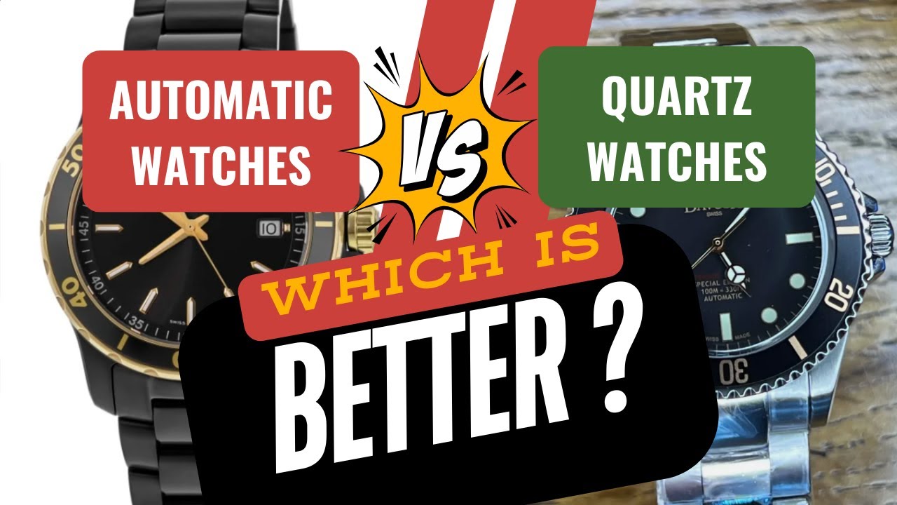 Automatic Watches VS QUARTZ Watches Which is Better? - YouTube