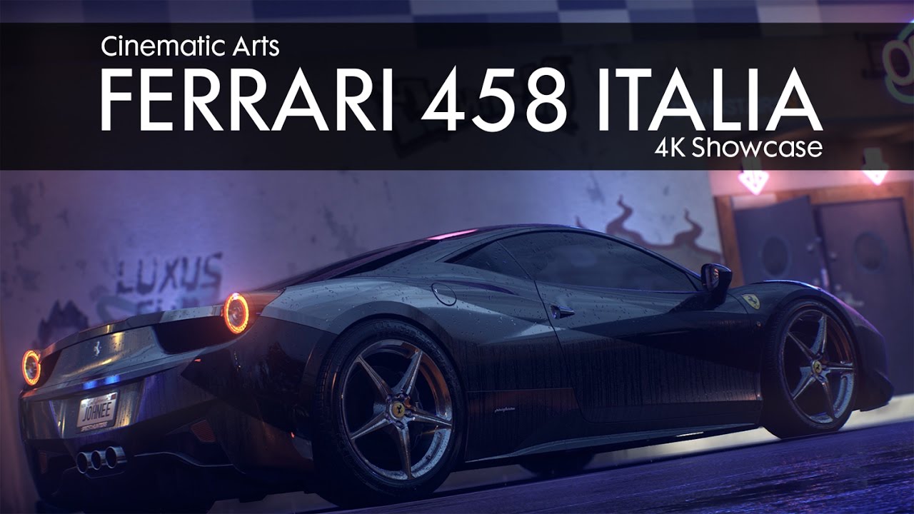 Ferrari 458 italia 4K showcase - Need for Speed - YouTube