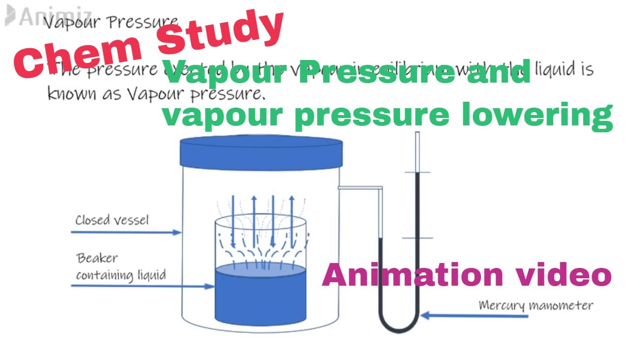 vapour pressure & vapour pressure lowering I 11th 12th science student ...