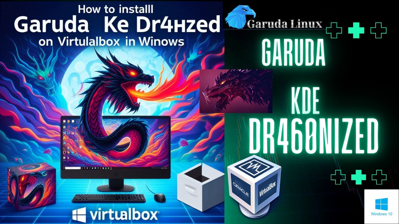 How to Install Garuda Linux KDE Dr460nized on VirtualBox in Windows 10/11 | Step-by-Step Guide ...