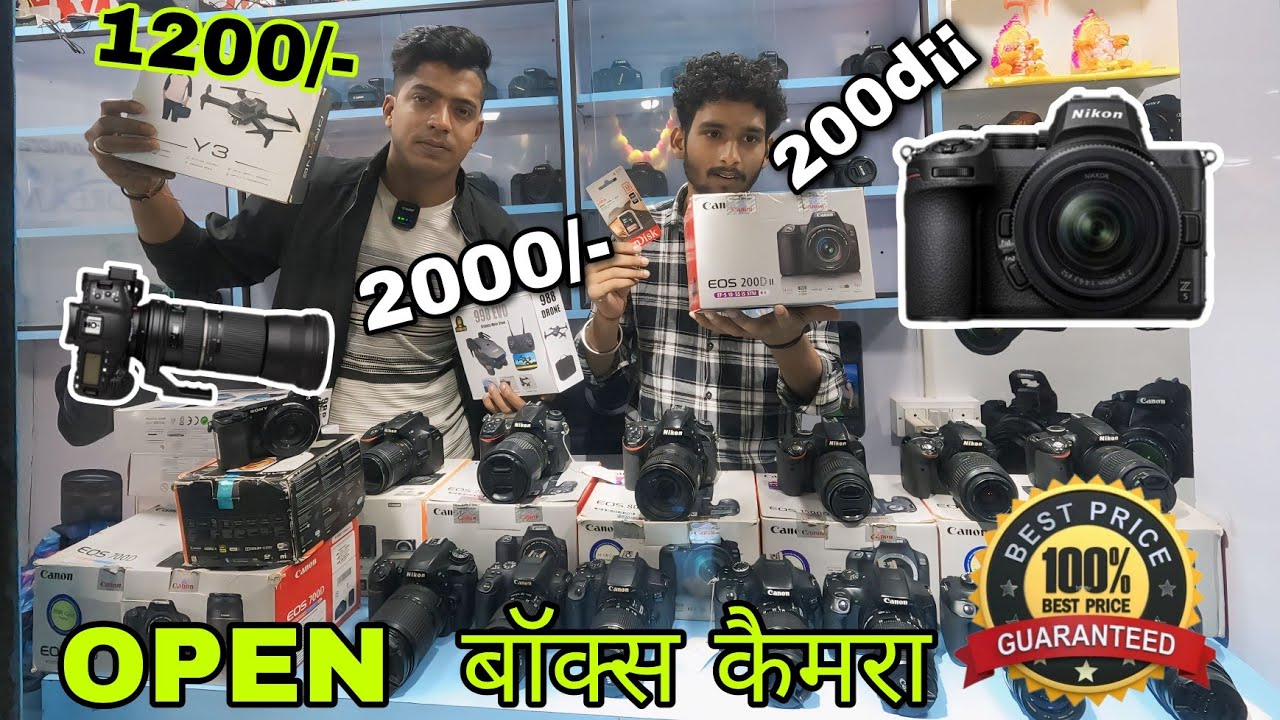Kolkata best open & Second hand camera shop बॉक्स कैमरा 🔥open box ...